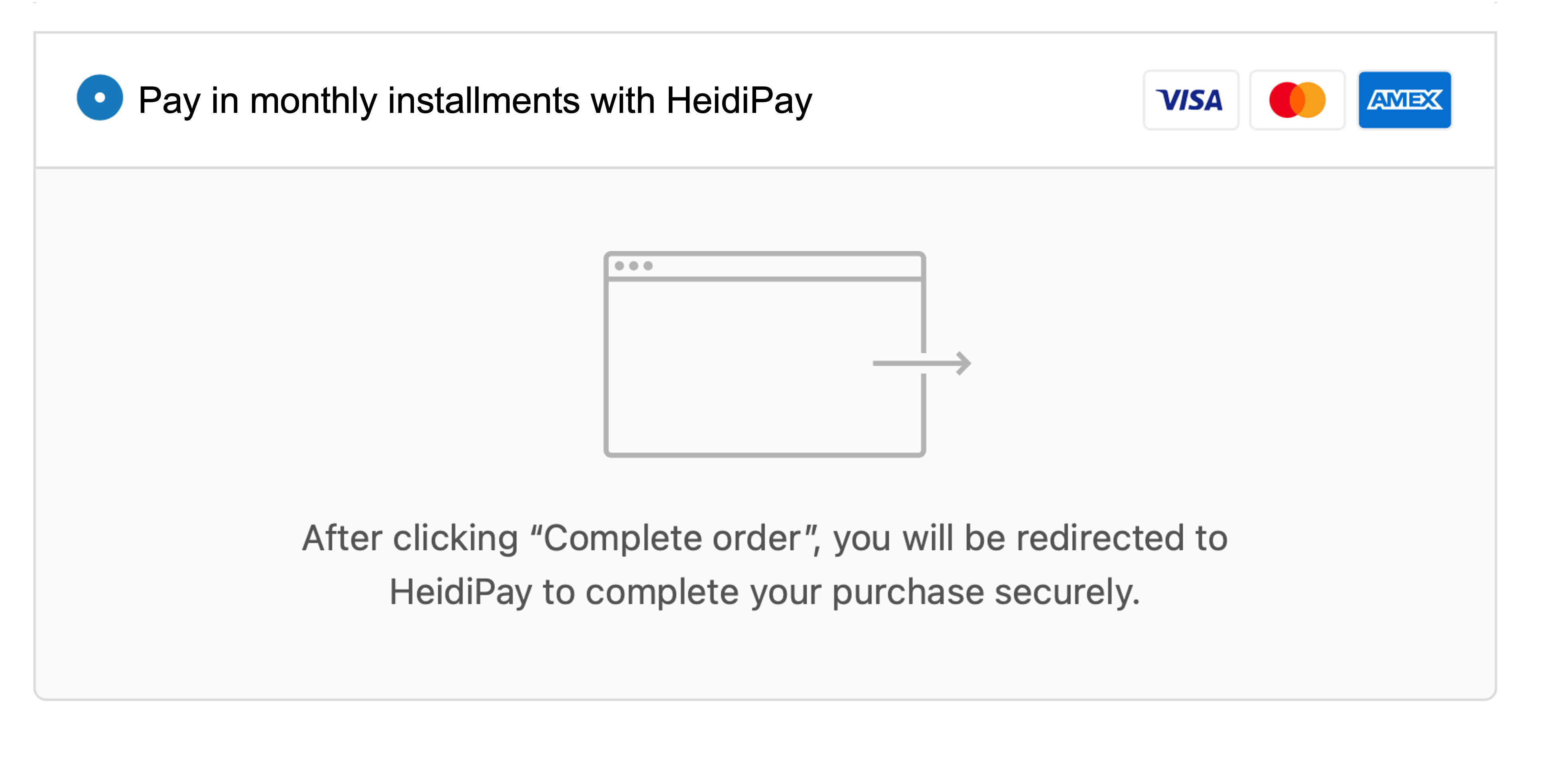 Install the HeidiPay module